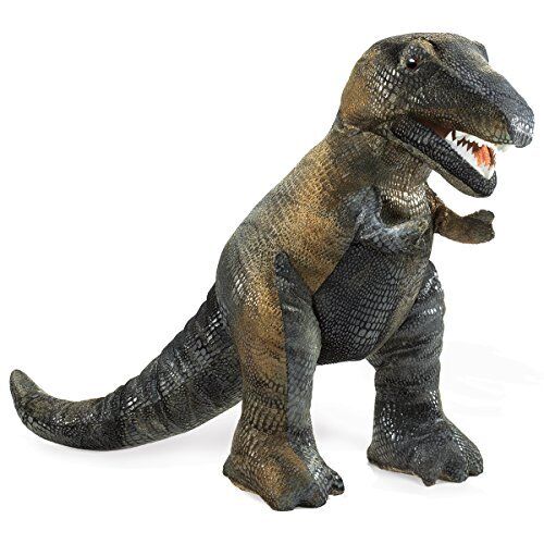 Folkmanis Tyrannosaurus Rex Hand Puppet – Plush Puppy To Go